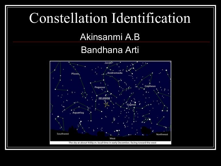 constellations identification