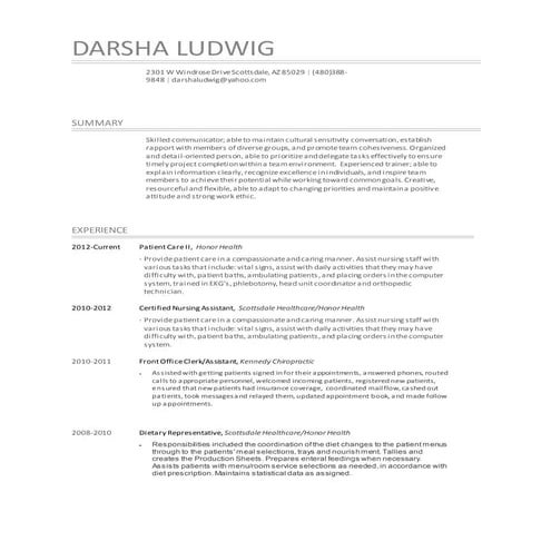 Sandra Lum resume | DOCX