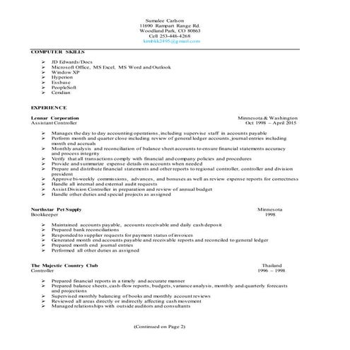 Jamie Resume 10202016 | PDF