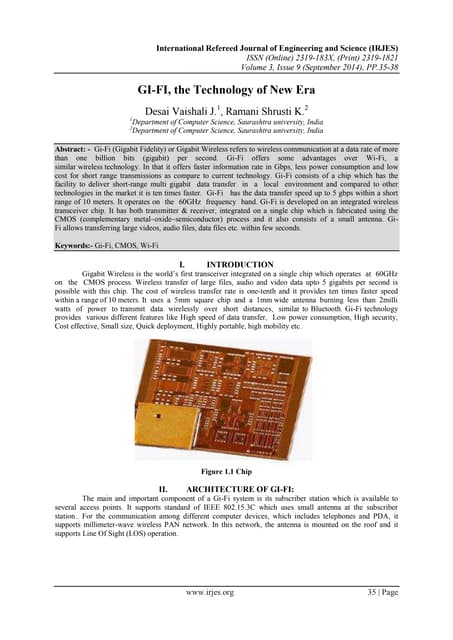 Gifi technology full seminar report | DOCX | Computer Networking | Computing