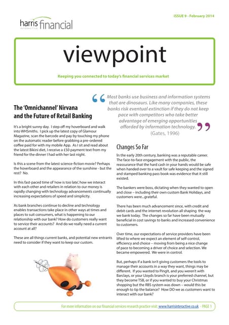 Digital vs. Paper Statements- How Banks Can Best Serve Customers | PPT