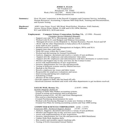 resume template | DOC