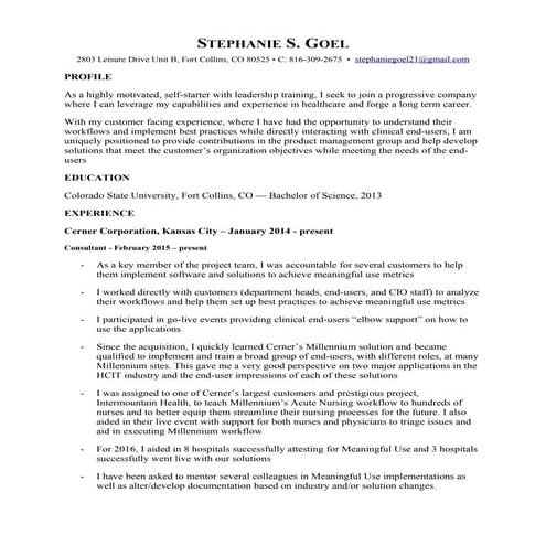 Stephanie Goel Resume (1) | DOC