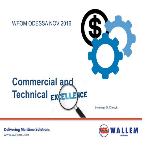 Commercial and Technical Excellence teaser | PPT