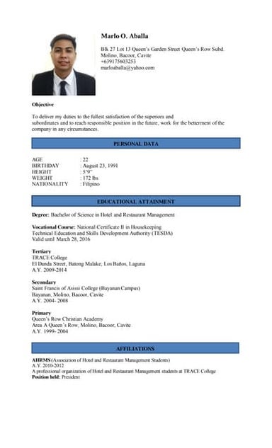 Ramon mitra resume | PDF