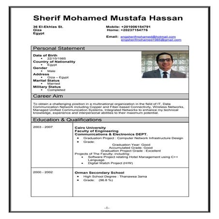 Sherif Mohamed Mostafa | PDF