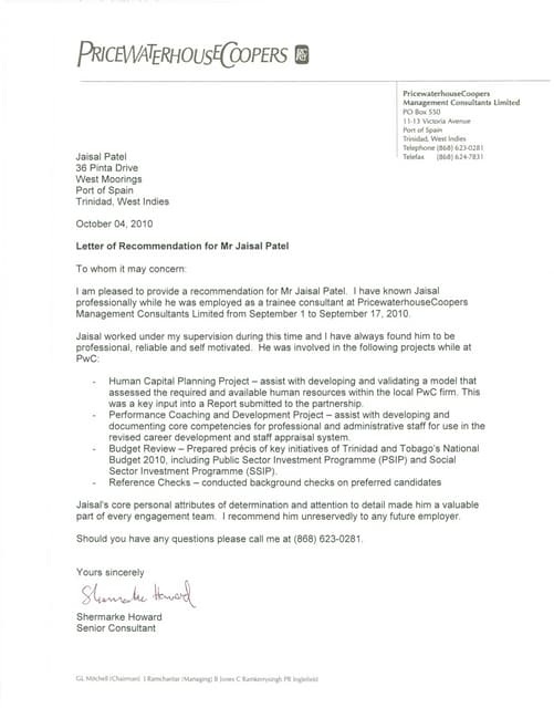 Recommendation letter from Mr. Vakhtang- External Auditors of Geosteel ...
