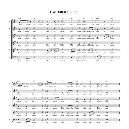 E3 evening rise | PDF