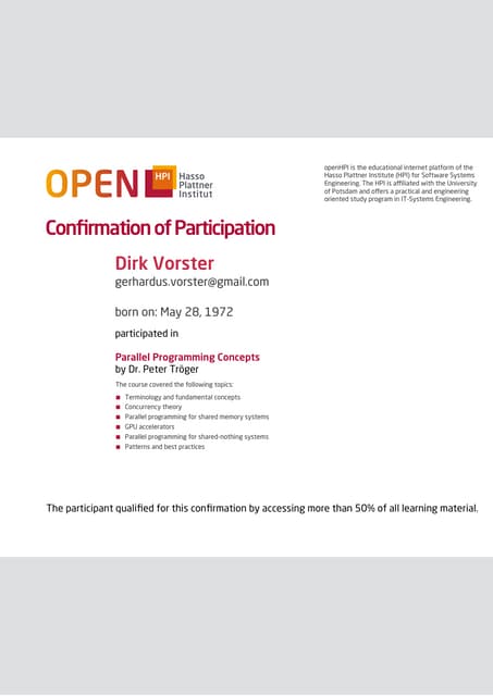 In memory data_management_certificate | PPT