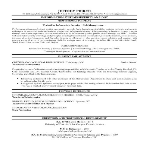 JEFFREY PIERCE resume | DOCX