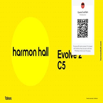 PRESENTATION HARMONHALL EVOLVE 2 CAMBRIDGE | PPTX