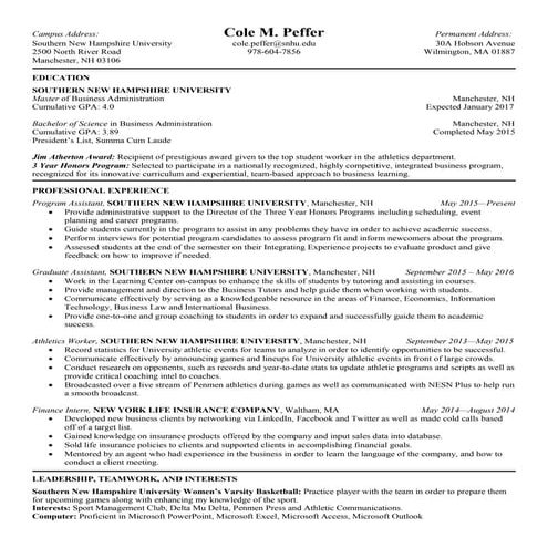 Joseph Smith CV | DOCX