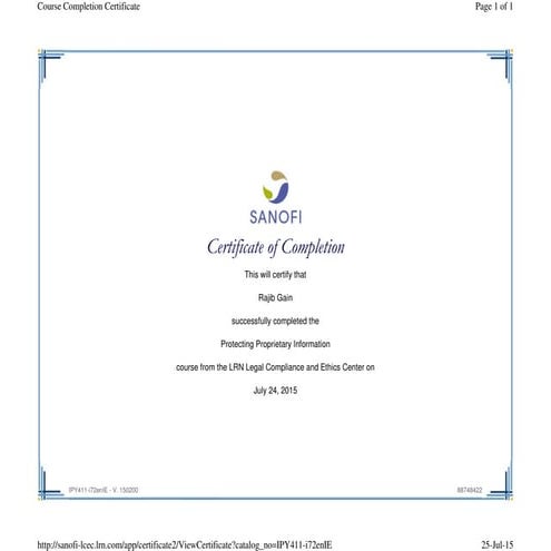 Protecting Proprietary Information | PDF