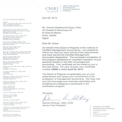 CIA Part One Score Report | PDF