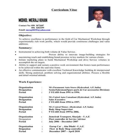 CV Syed Shahid Ahmed. 2015docx | DOCX