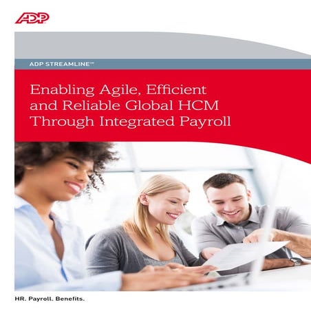 ADP Streamline Overview Brochure - New Jul 2015 | PDF | Human Resources ...