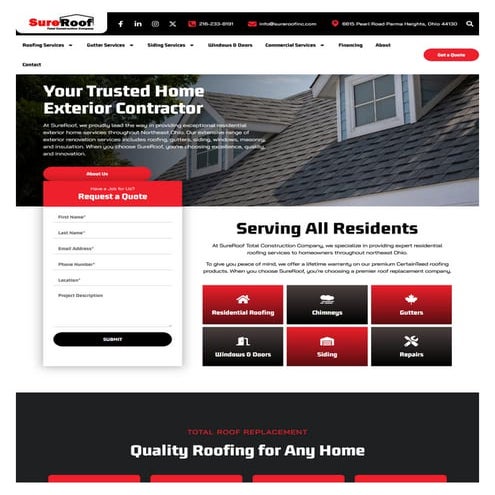Professional Roof Installation Services by SureRoofInc | Quality ...