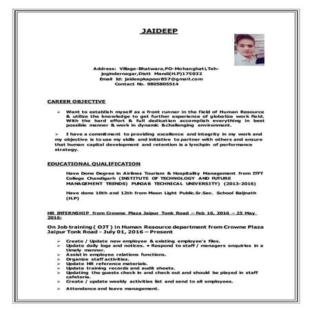 chaitanya resume. (1) | DOC