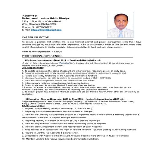 jashim cv | DOCX