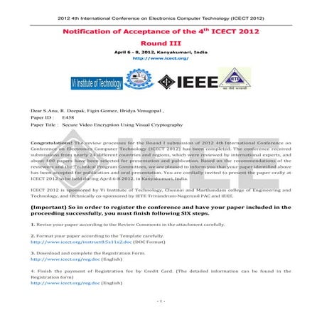 E458 notification | PDF