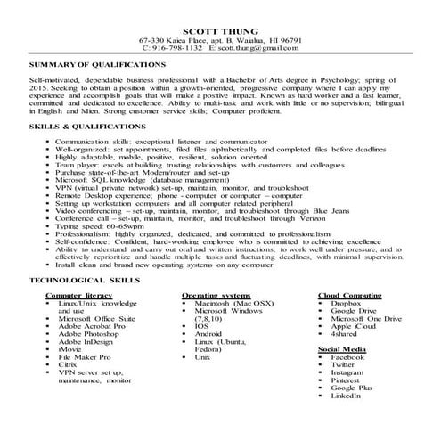 EricDowningResume2015 | PDF