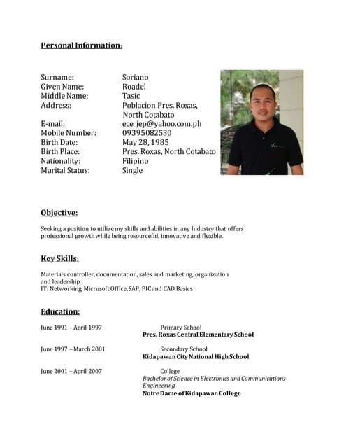 Gamboa Resume | PDF