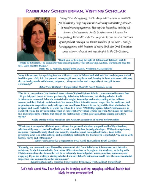 Rabbi David Amar: A Legacy of Faith and Leadership | PPT