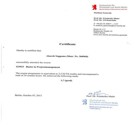 HWR_project_management | PDF