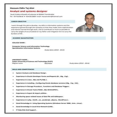 Shaaban Salah - SW Team Leader | DOCX