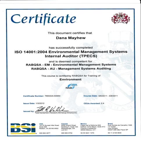 ENV ISO 14001-2004 | PDF