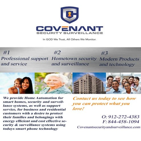 Covenant security and surveillance flyer finished | PDF