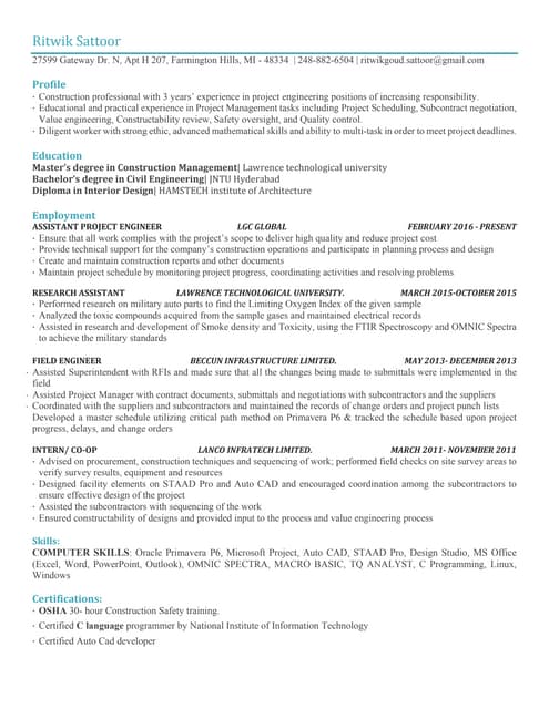 MY RESUME | PDF