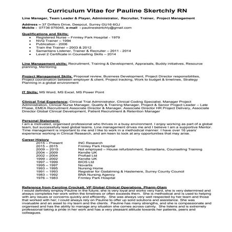PSkertchly Short CV 2016 | PDF