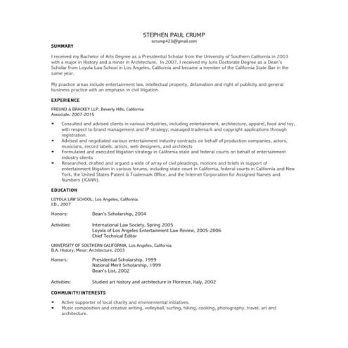 Resume | PDF