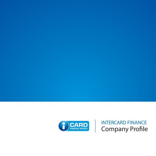 Intercard Finance CP 2016 | PDF