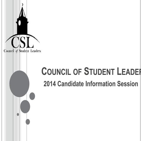 Student Council presentation | PPTX