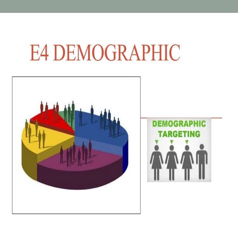 E4 demographic | PPT