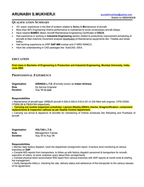 Reda Ismail CV | DOC