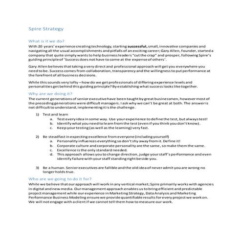 Steps of a Corporate Turn-Around | PDF