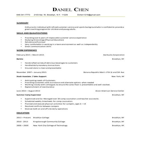 Resume- Jimleo Badilla | DOC
