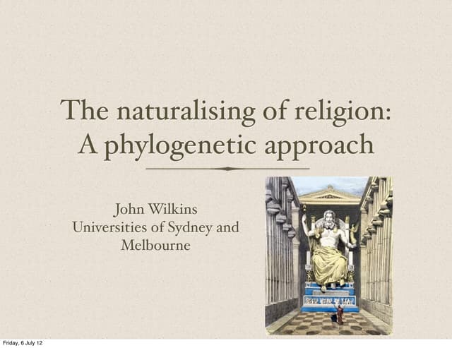 Lecture1: Introduction to Philosophy of Biology | PPT