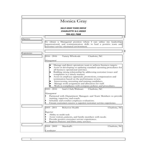 CHRISTOPHER MORGAN Resume 1-2 | PDF
