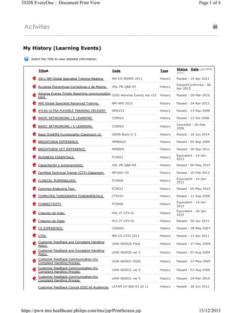 Training Cources | DOCX