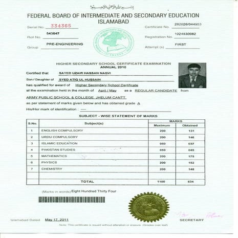 FSC Certificate | PDF