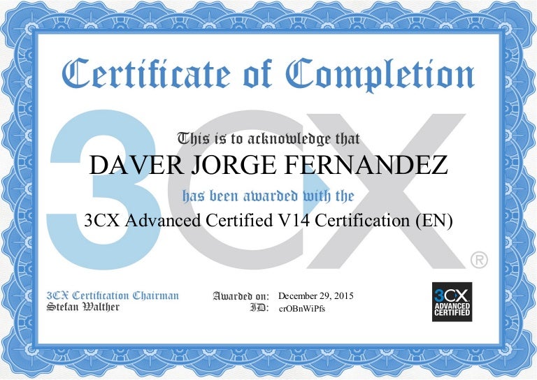 3CX Advanced Certified