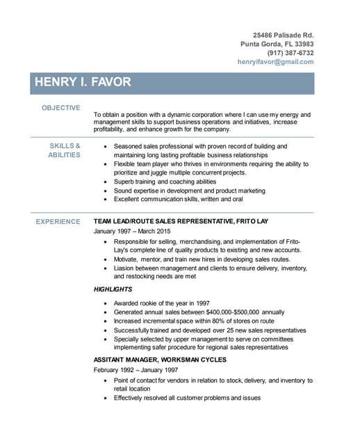 DiFranco Carm Resume (1)-New | PDF