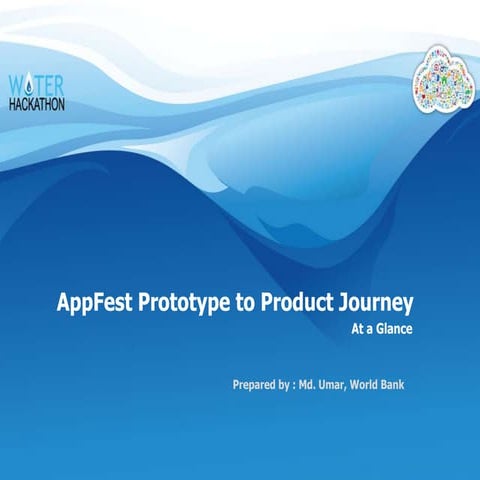 AppFest Prototype to product by Umar, World Bank | PPSX