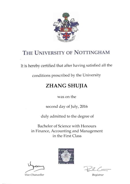 PhD MMU Cert and Transcript | PDF