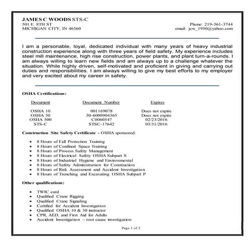 ~Resume STS-C~ | DOCX