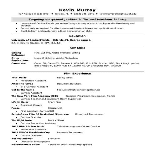 Richard Sanchez Resume 10-2015 | PDF